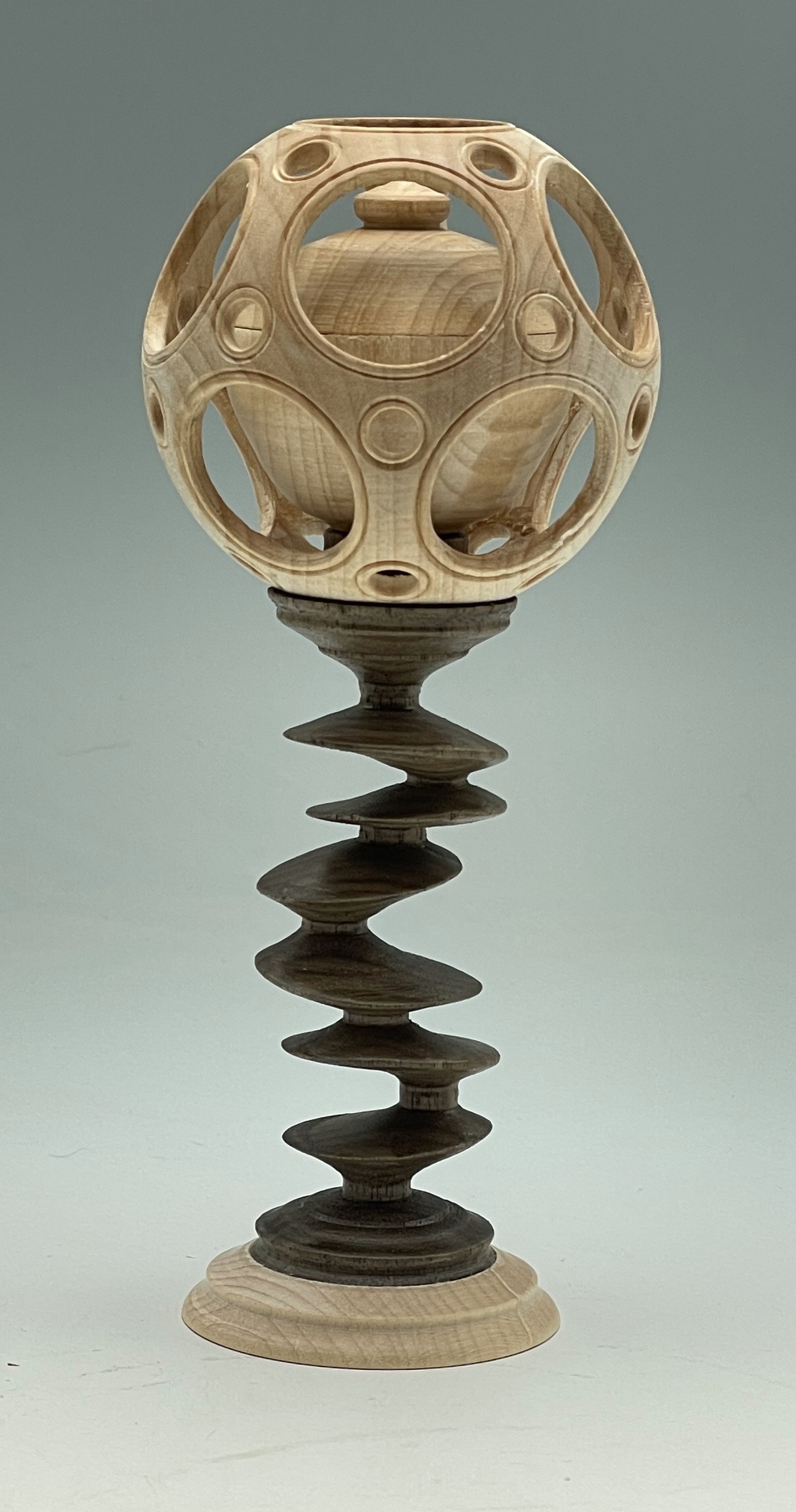 6-Pointed Star in a Sphere in a Box in a Sphere – JL's Woodshop